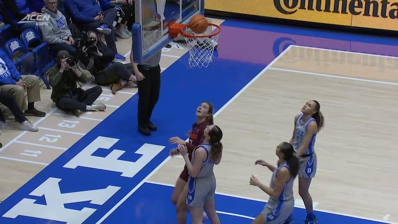 Elizabeth Kitley makes a nice move for the layup - ESPN Video