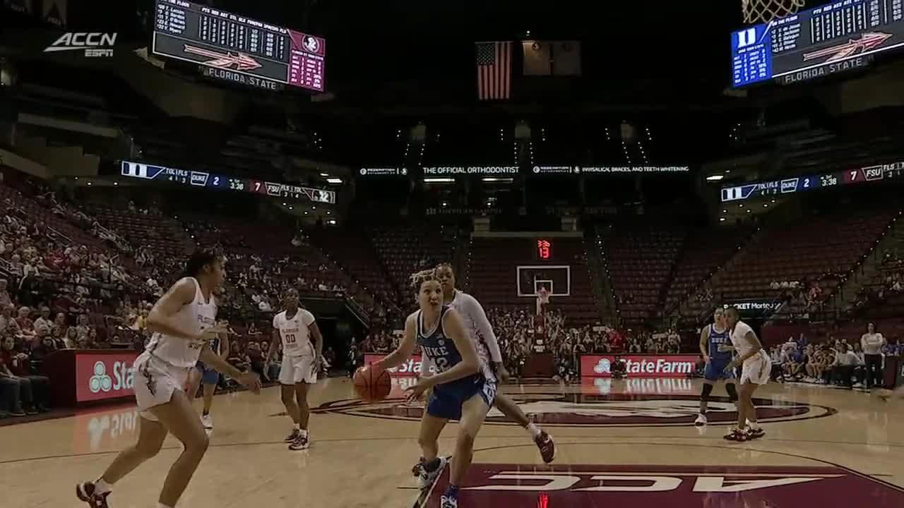 Ashlon Jackson shows off vision with nice dime vs. Florida State ...