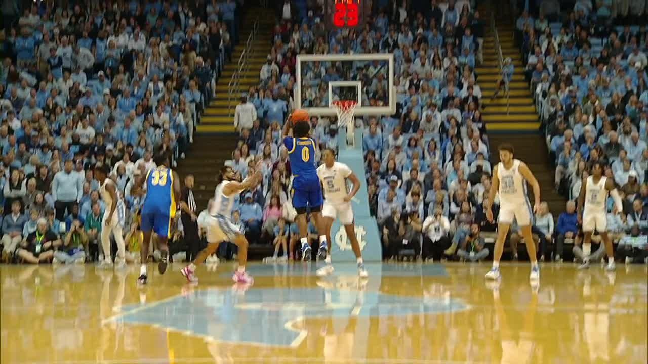 Nelly Cummings puts Pittsburgh up with a 3 - ESPN Video