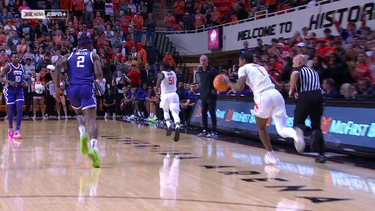 Kalib Boone elevates for a massive put back jam - ESPN Video