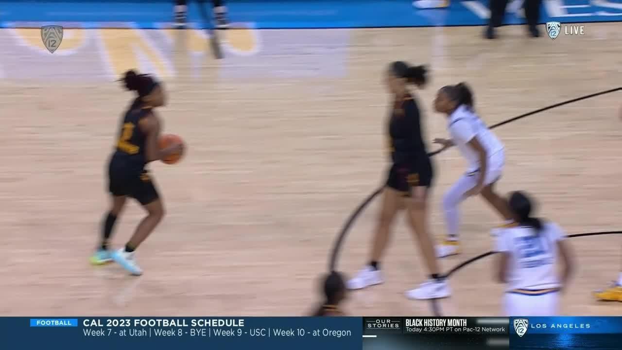 Arizona State's Tyi Skinner drains a deep trey - ESPN Video