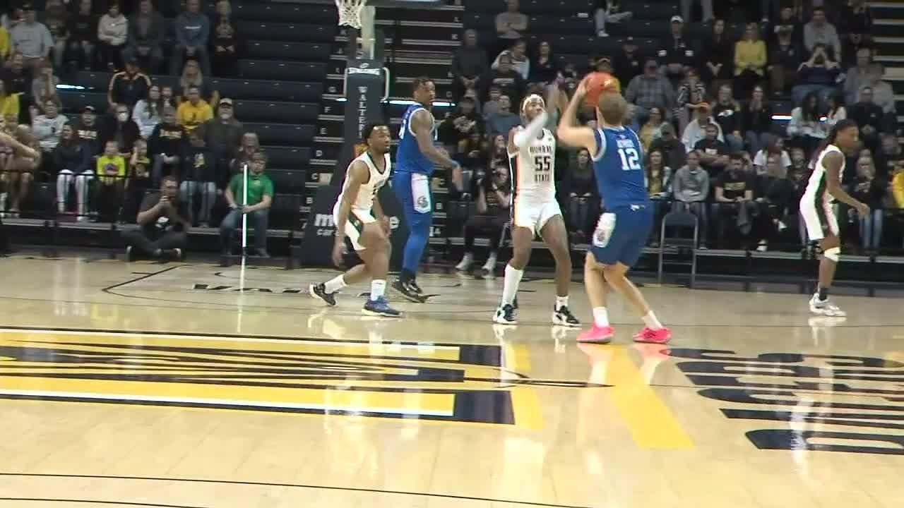 Tucker DeVries drains a trey for Drake - ESPN Video