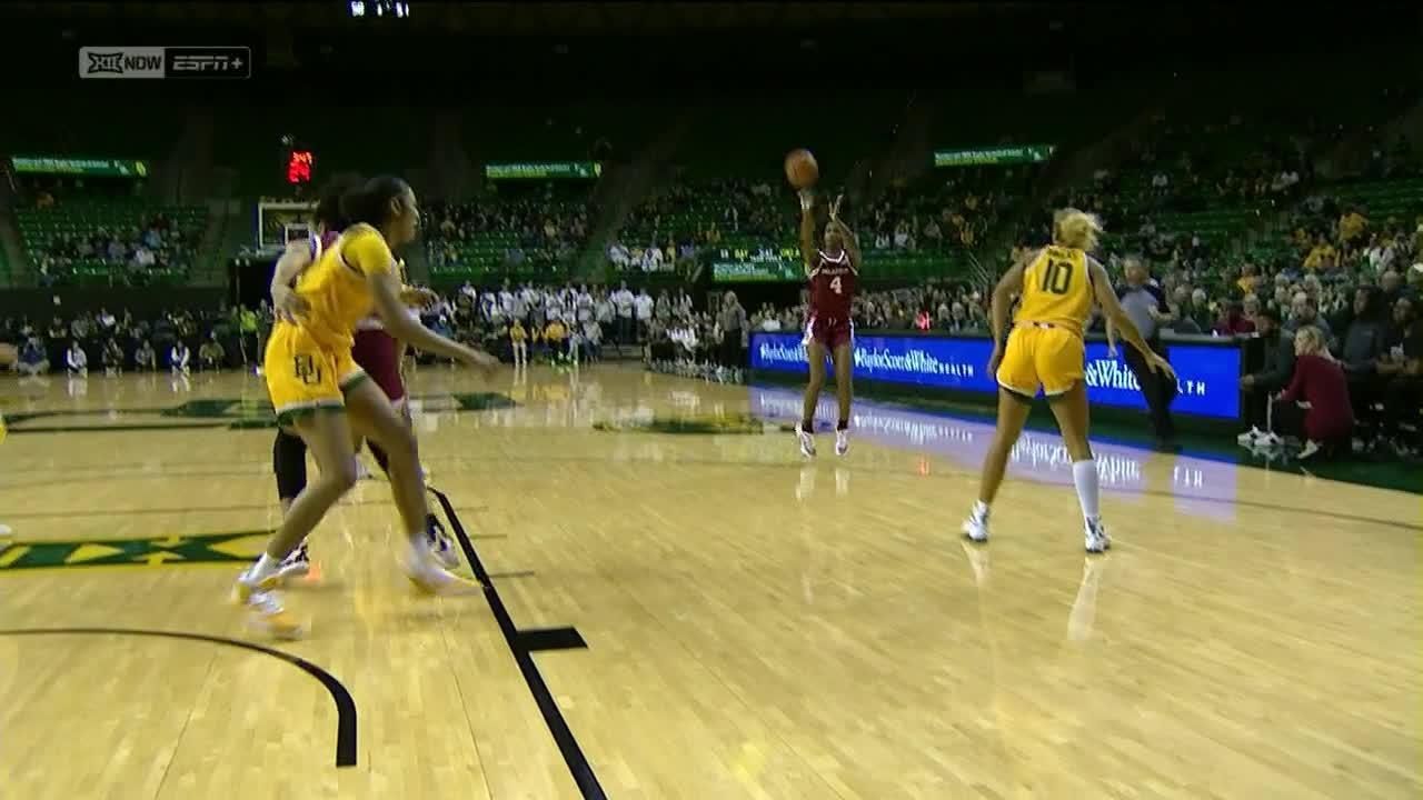 Kennady Tucker knocks down 3-pointer - ESPN Video