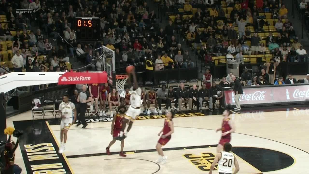 DeAndre Pinckney throws down big slam vs. UL Monroe - ESPN Video