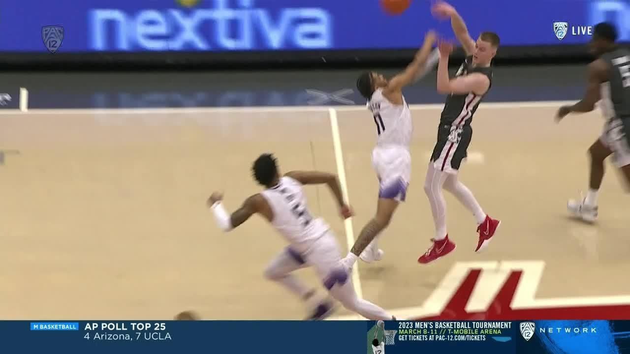 Mouhamed Gueye makes a nice move for the layup - ESPN Video