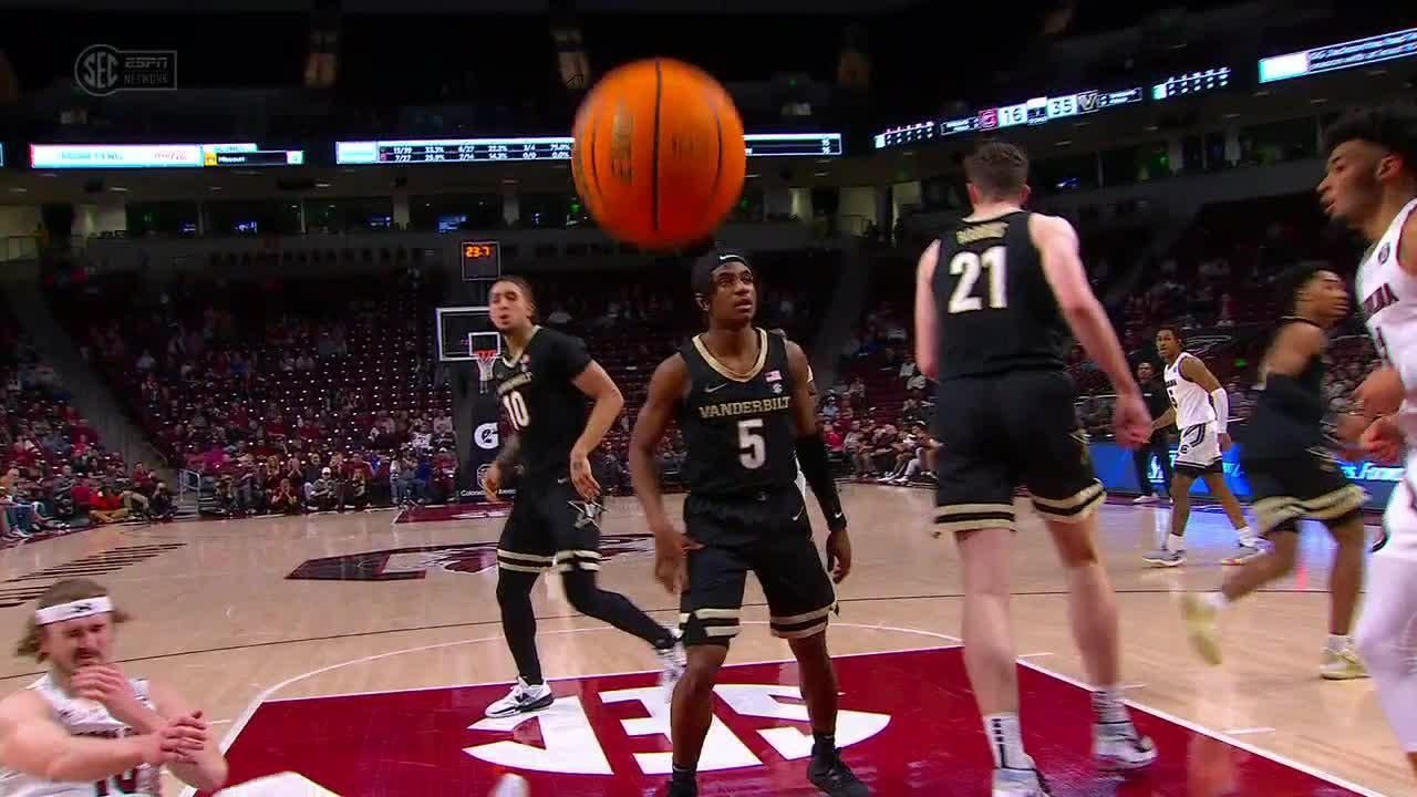 Gregory Jackson II hits the bucket vs. Vanderbilt Commodores - ESPN Video