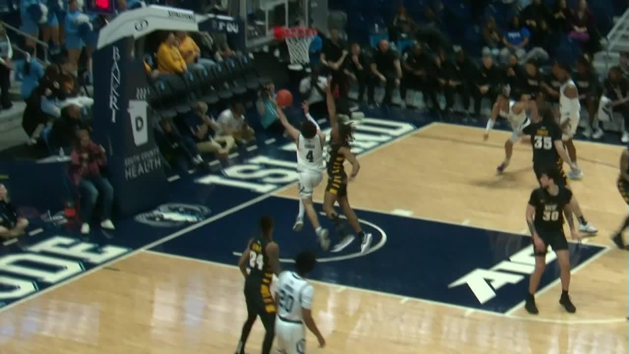 Sebastian Thomas gets the and-1 to fall - ESPN Video