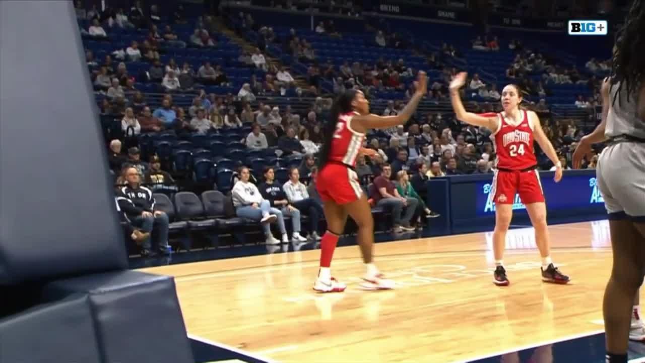 Cotie McMahon drops in smooth layup - ESPN Video