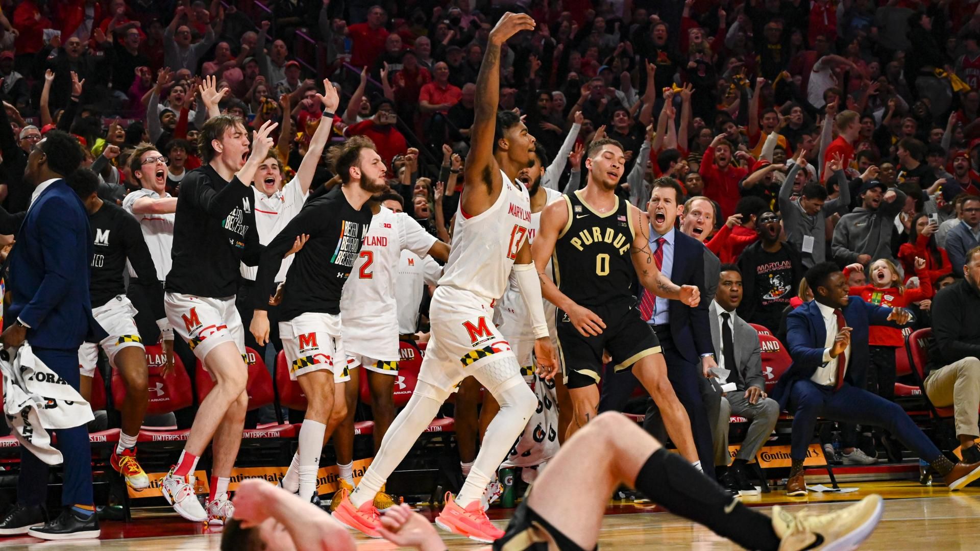 Maryland surges in the second half to beat No. 3 Purdue - ESPN Video