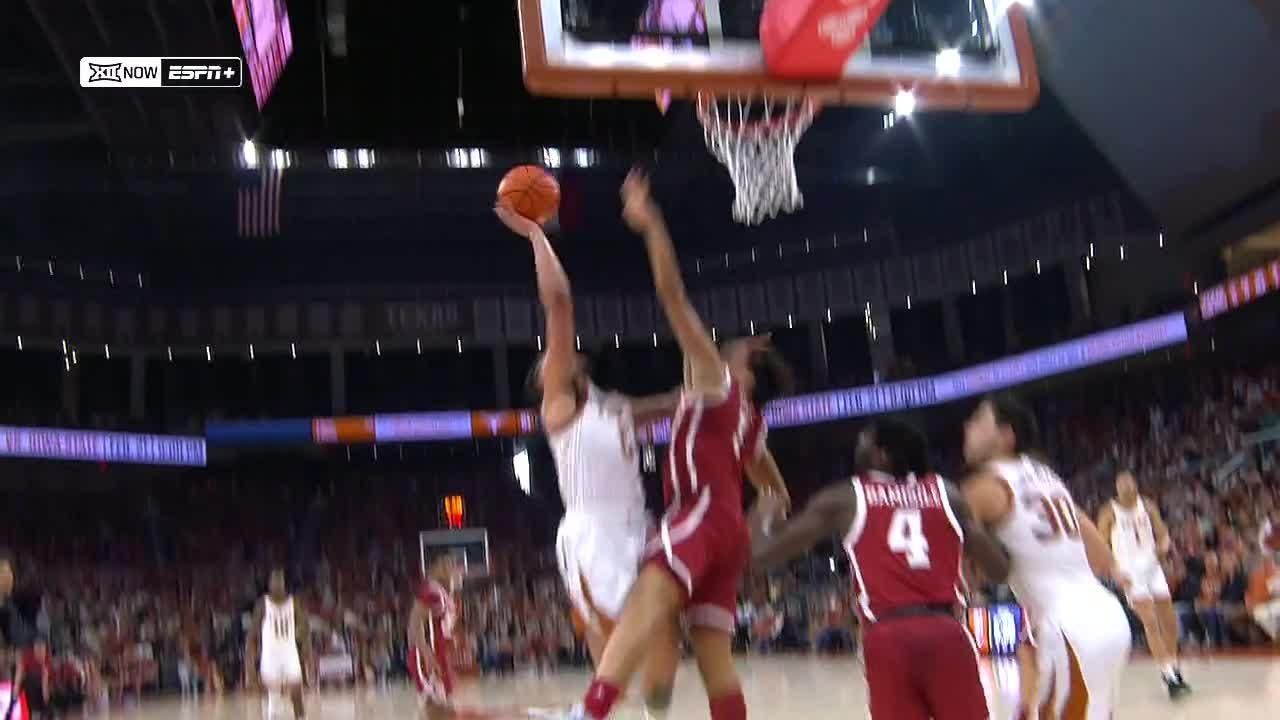 Texas' Timmy Allen finishes the one-handed and-1 - ESPN Video