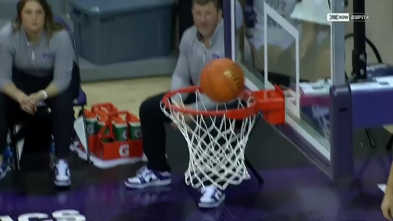 Lucy Ibeh gets the and-1 to fall - ESPN Video