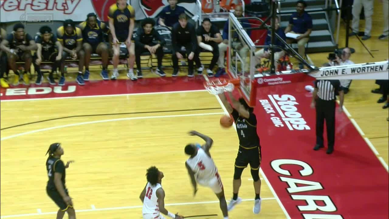 Chris Payton finishes with a nice slam for Kent State - ESPN Video
