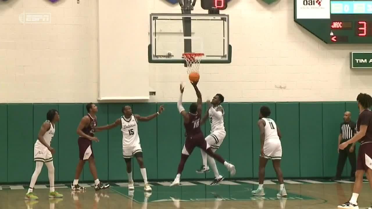 Devontae Blanton gets the and-1 to fall - ESPN Video