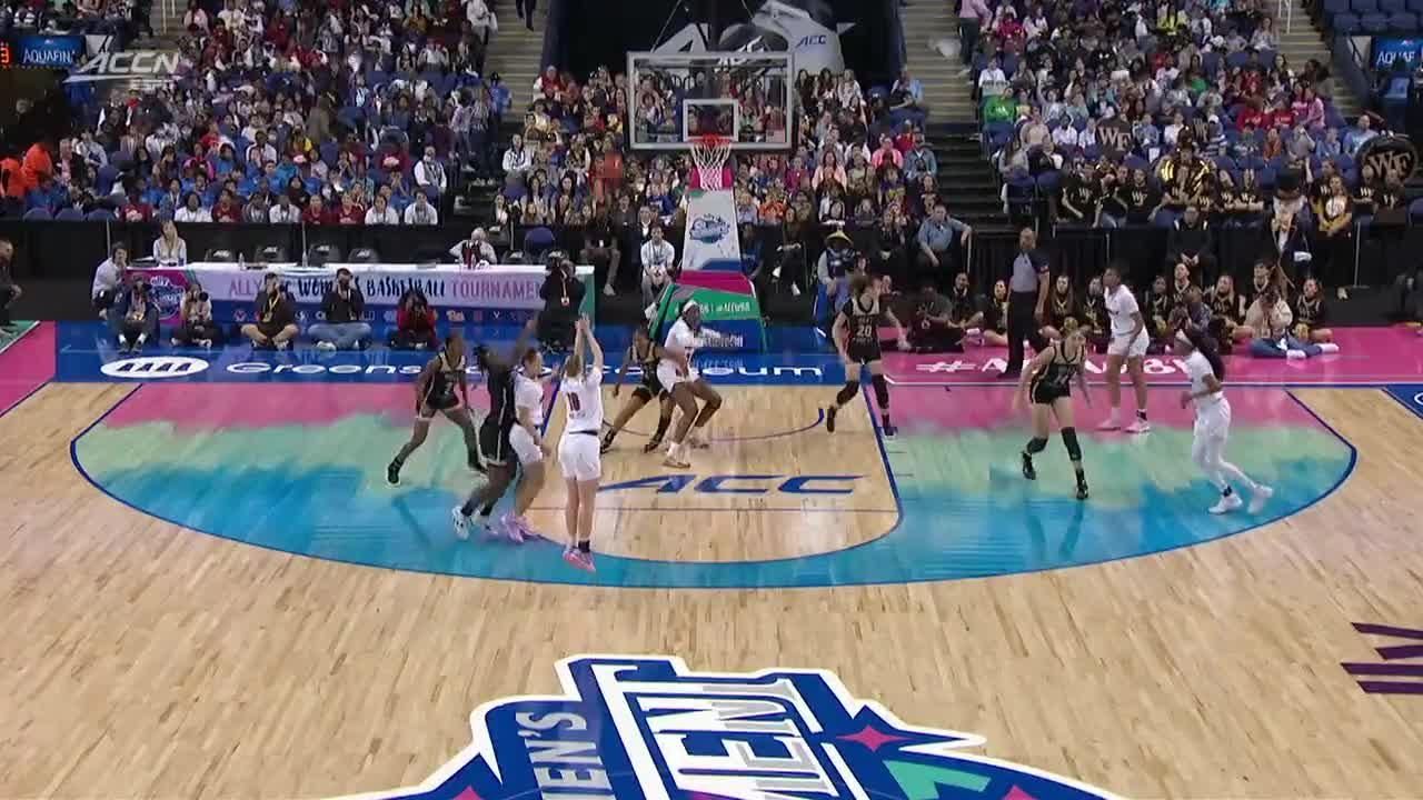 Hailey Van Lith knocks down the 3-pointer - ESPN Video