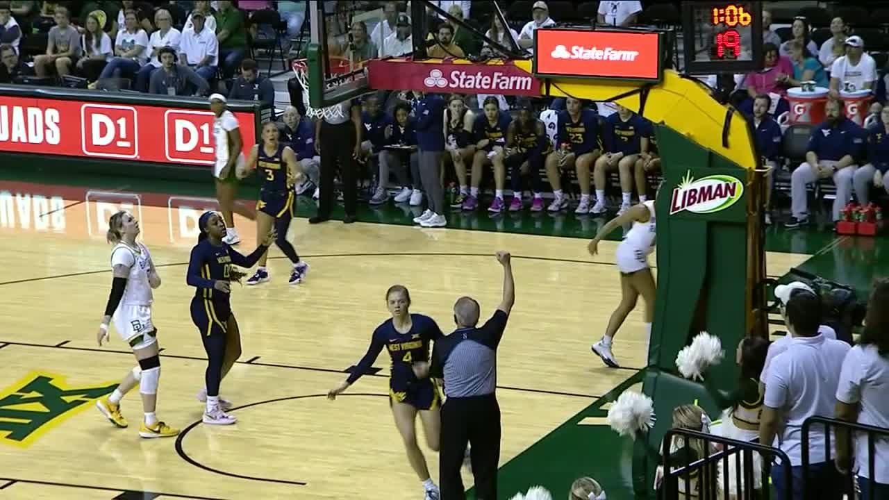 Jaden Owens gets the hoop and the harm - ESPN Video