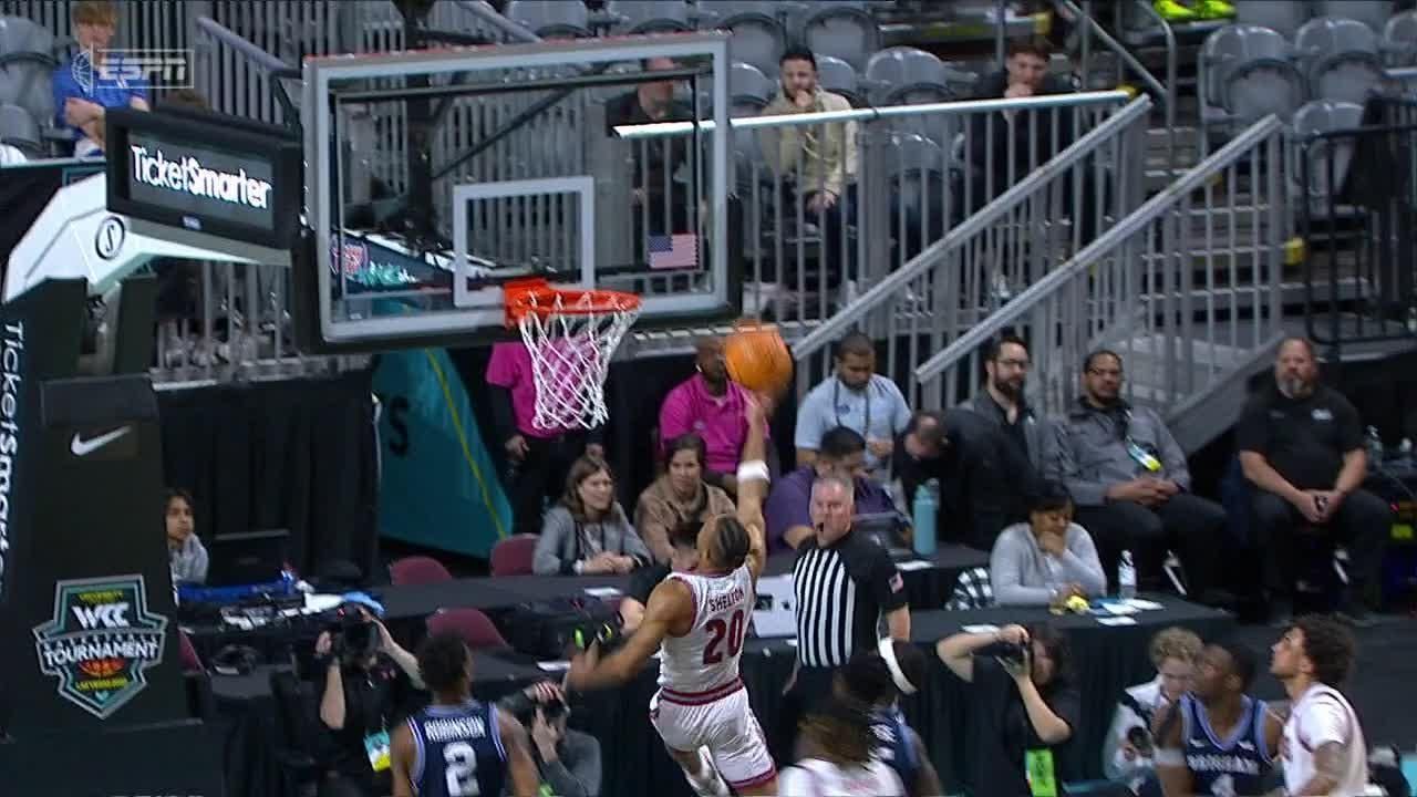 Cameron Shelton gets the and-1 to fall - ESPN Video
