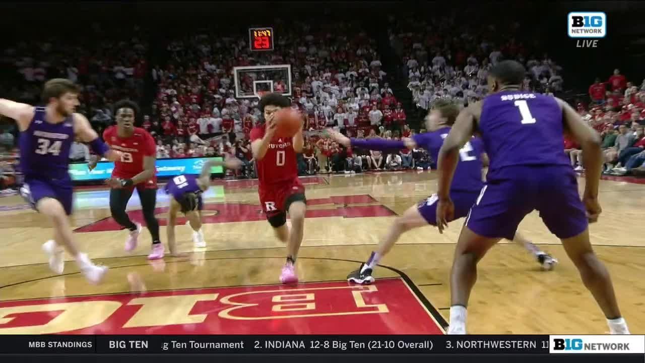 Matthew Nicholson with the massive swat at the rim - ESPN Video