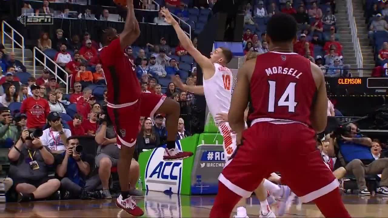 D.J. Burns Jr. nails the jump shot - ESPN Video