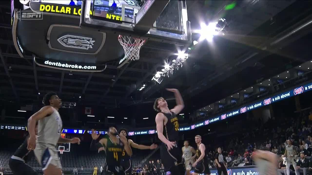 Ajay Mitchell makes a nice move for the layup - ESPN Video