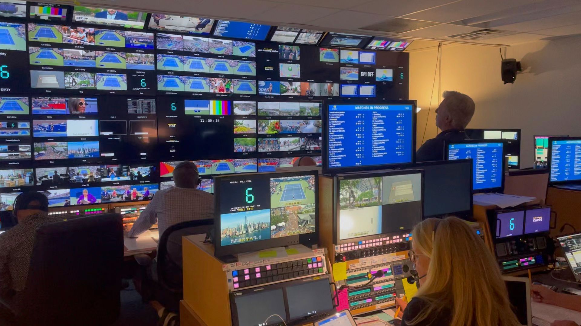 ESPN goes on the air - the control room view - Monday, - ESPN Video