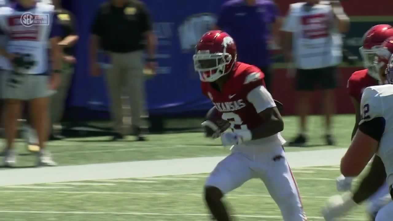 Dwight Mcglothern makes timely interception vs. Western Carolina ...