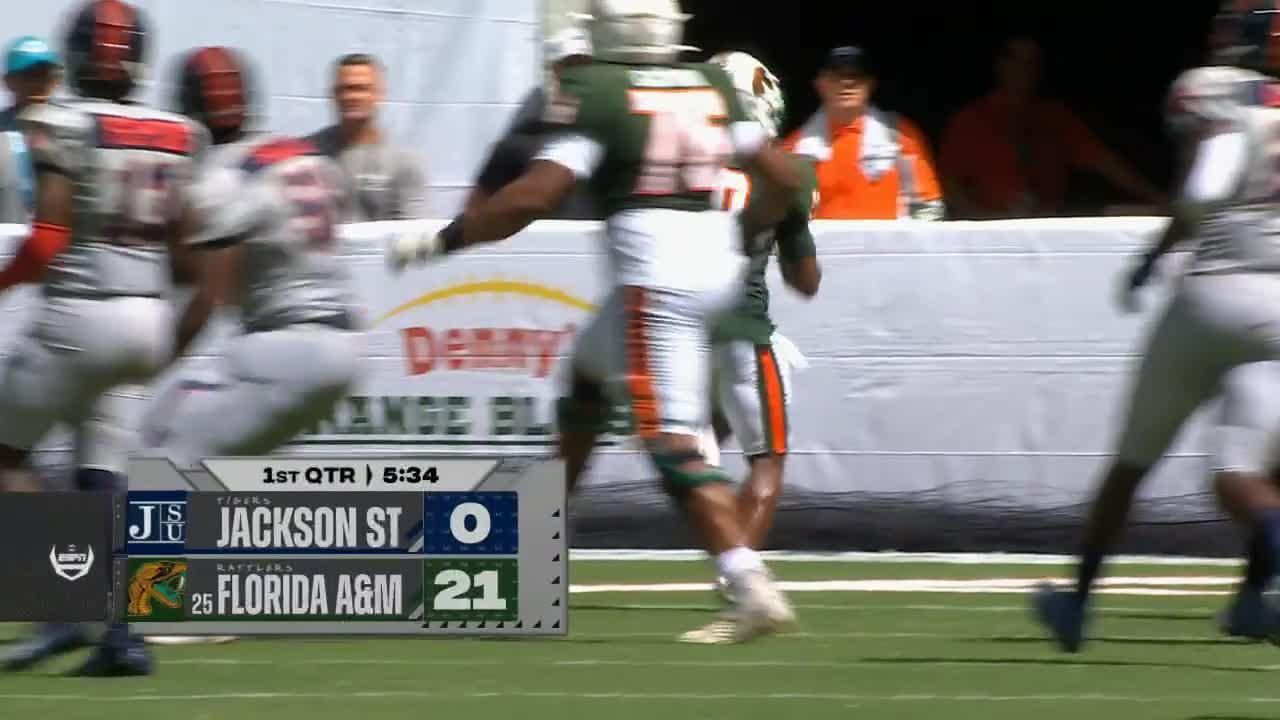 Jeremy Moussa pads Florida A&M's lead with TD pass to Jah'Marae Sheread ...