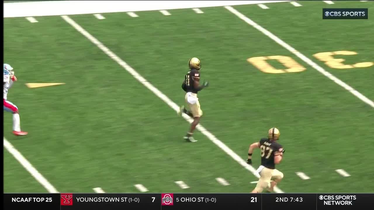 Isaiah Alston goes 70 yards for his 2nd Army TD - ESPN Video