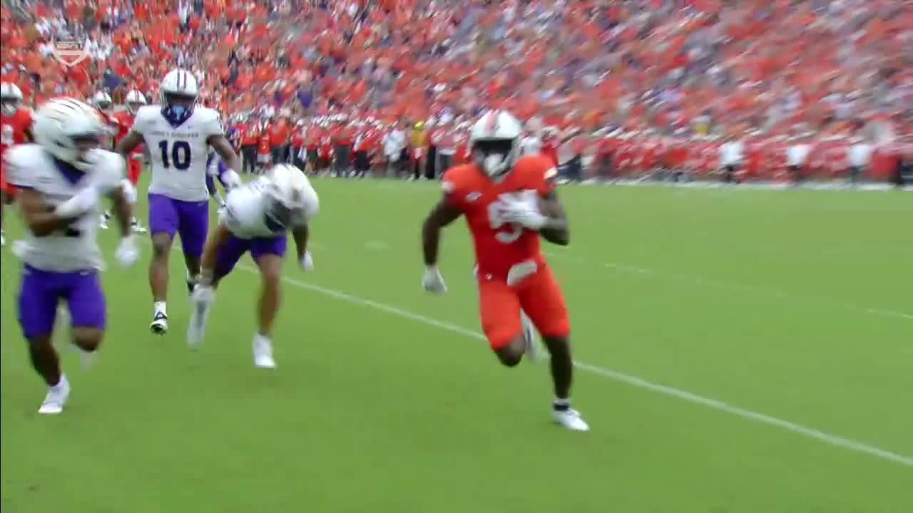 Kobe Pace scores 3-yard rushing TD - ESPN Video