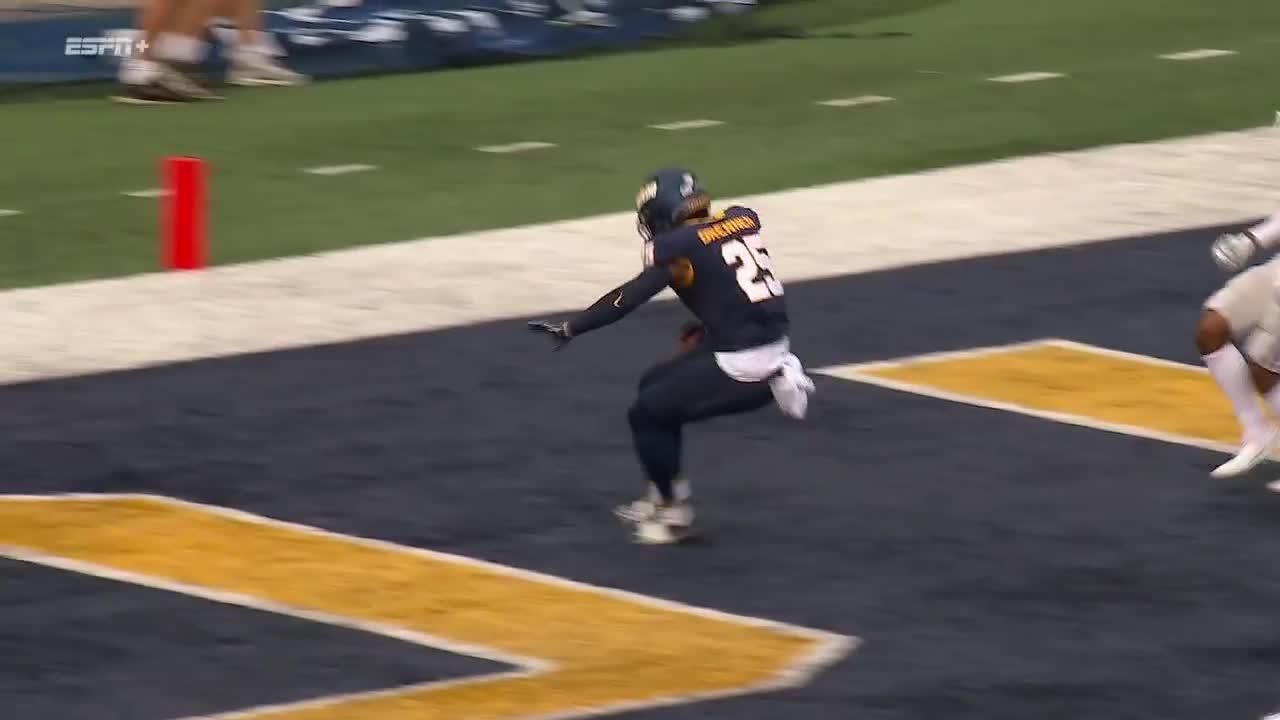 Michael Drennen II crosses goal line for 7-yard TD - ESPN Video