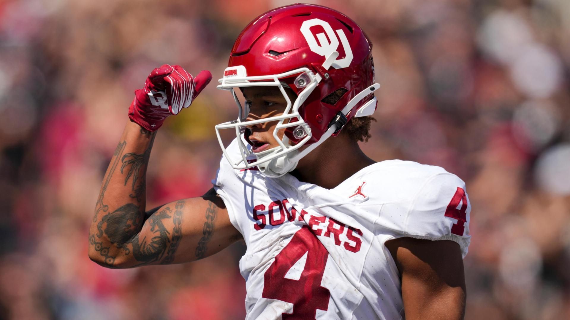 Nic Anderson dives across the goal line for a Sooners TD - ESPN Video