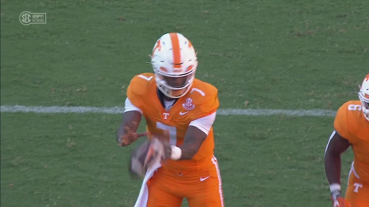 Dylan Sampson powers past defense for 44-yard carry - ESPN Video