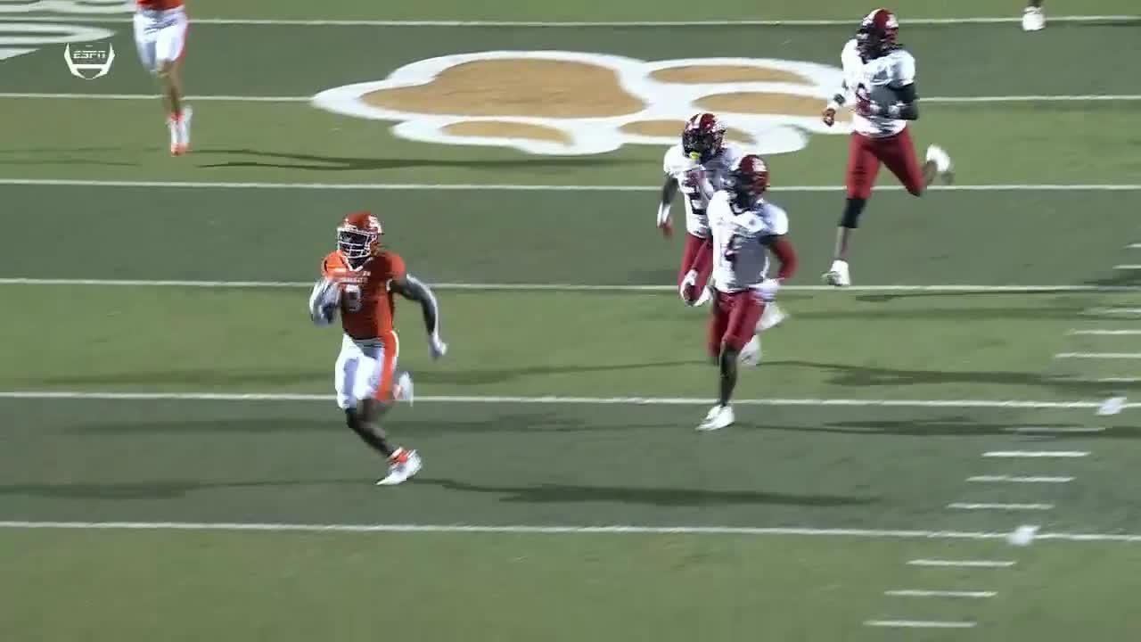 Keegan Shoemaker airs it out for 56-yard touchdown - ESPN Video