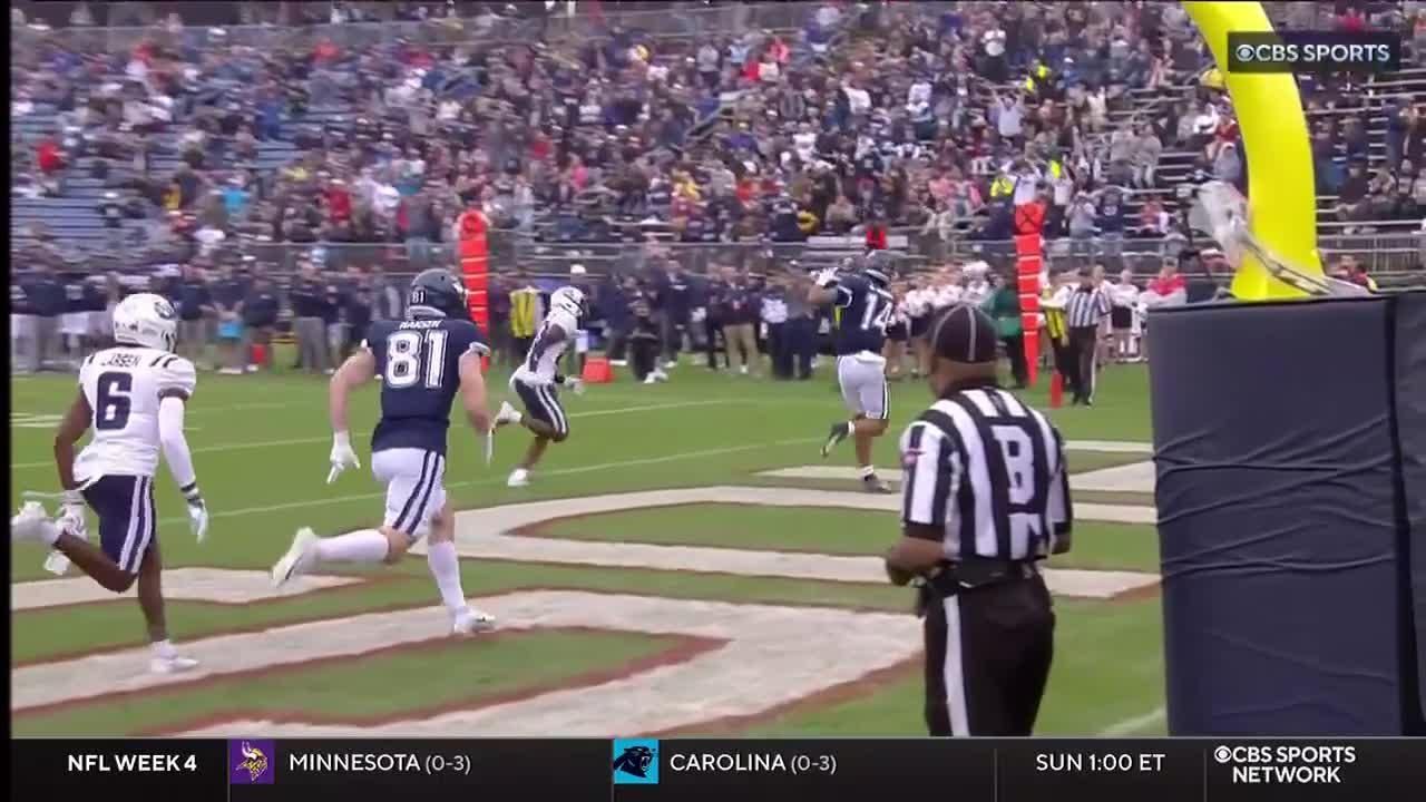 Nick Harris reels in the catch for UConn's 2nd TD - ESPN Video