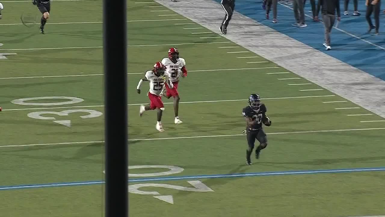 Terry Wilkins runs for 75-yard touchdown - ESPN Video