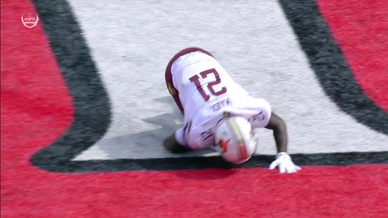 Touchdown! Ismail Mahdi scores vs. Louisiana - ESPN Video