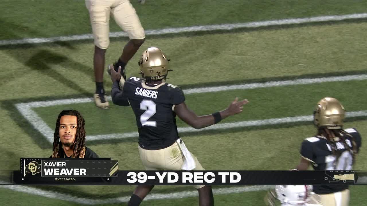 Xavier Weaver scores his second TD for Colorado - ESPN Video