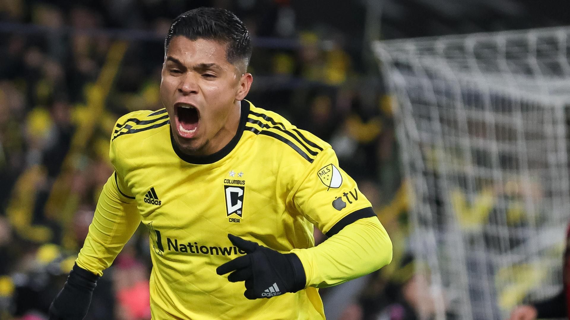 Cucho Hernandez's double makes it advantage Columbus in playoffs - ESPN ...