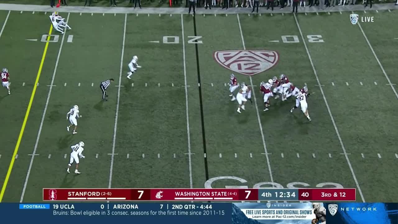 Mitch Leigber makes timely sack vs. Washington State - ESPN Video