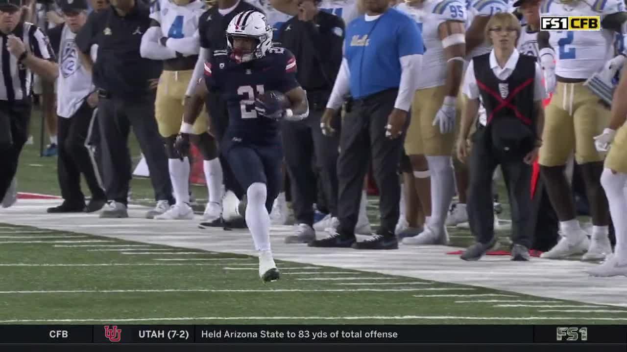 Rayshon Luke gives Arizona crowd reason to cheer with 64-yard catch ...
