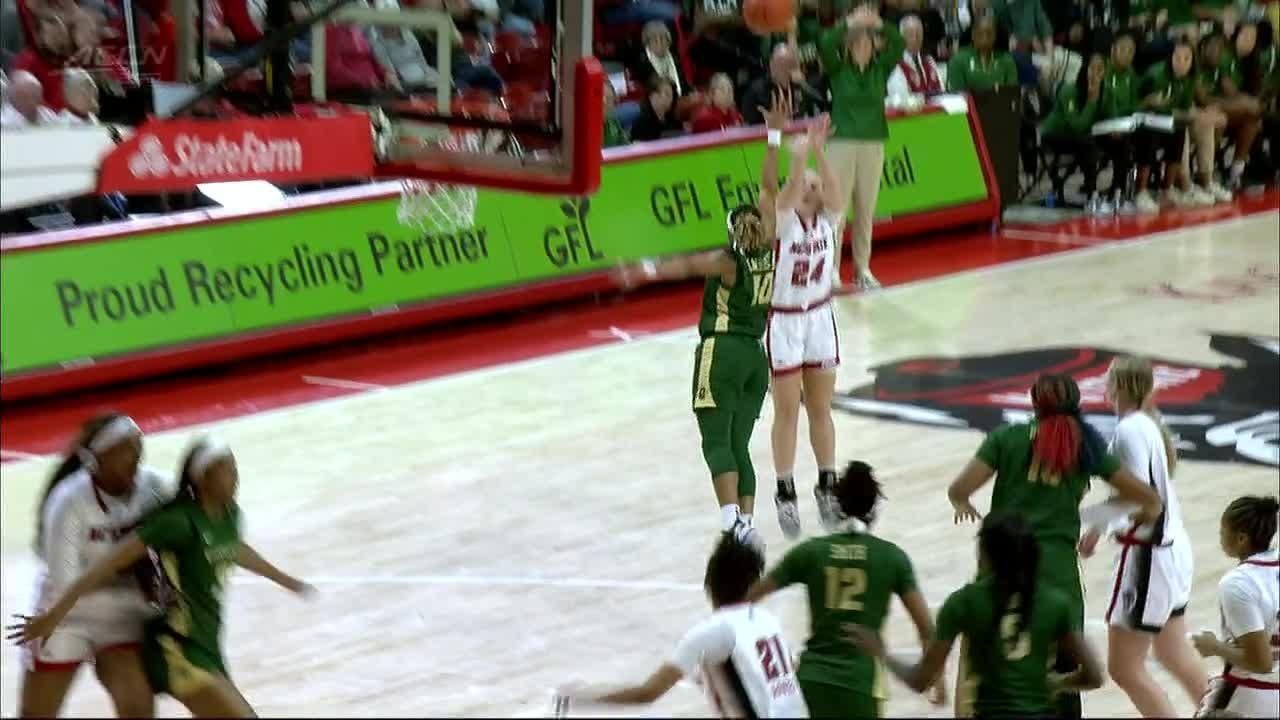 Madison Hayes with a 2 Pt vs. Charlotte 49ers - ESPN Video