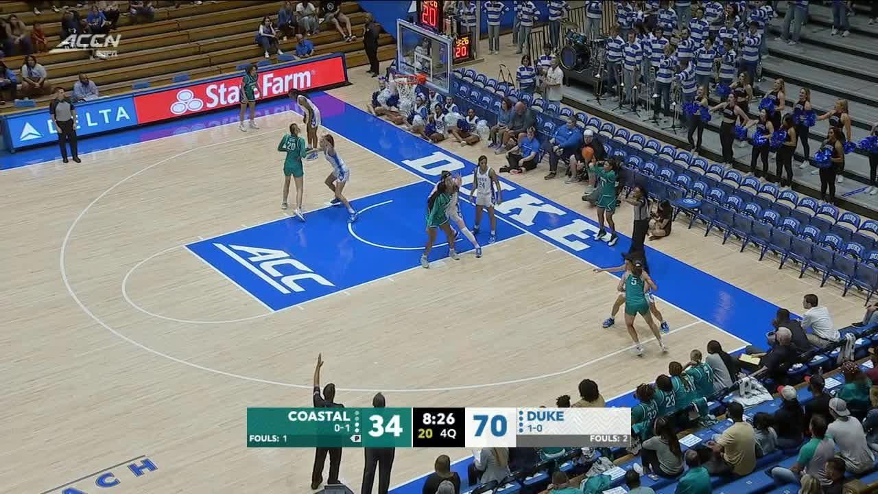 Jordan Wood rises to block the shot - ESPN Video