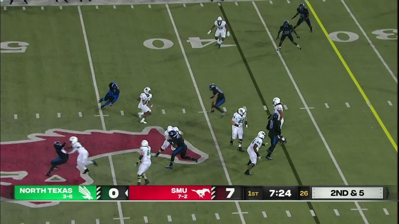 Alexander Kilgore makes timely sack vs. SMU - ESPN Video