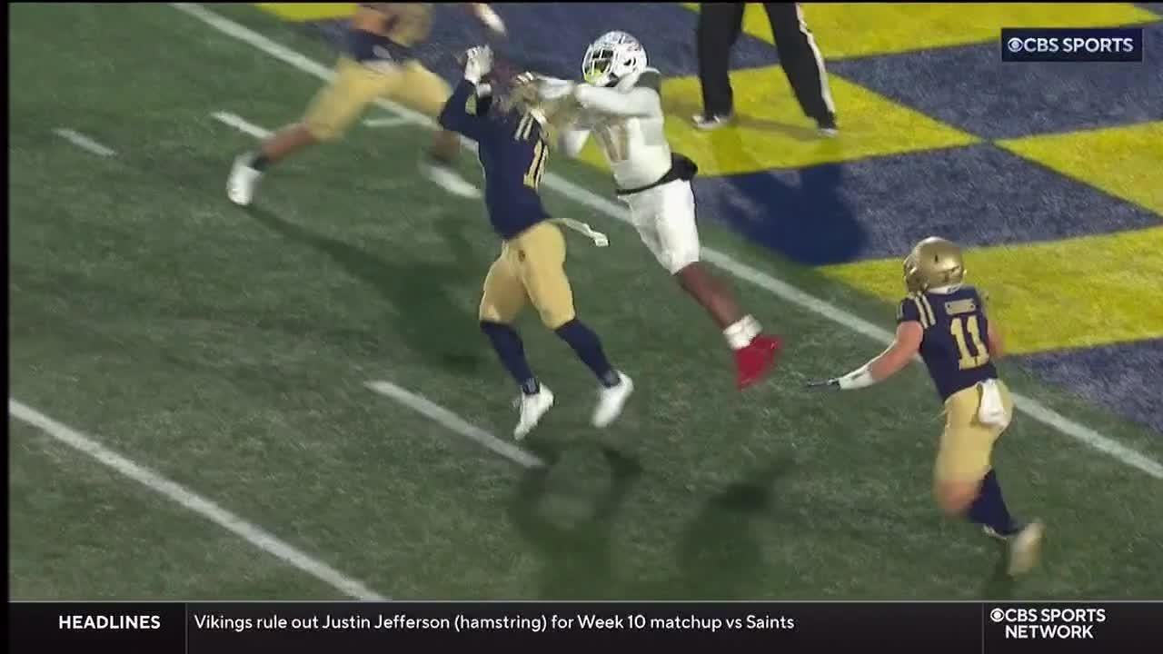 Rayuan Lane III takes pick-six 97 yards for Navy - ESPN Video