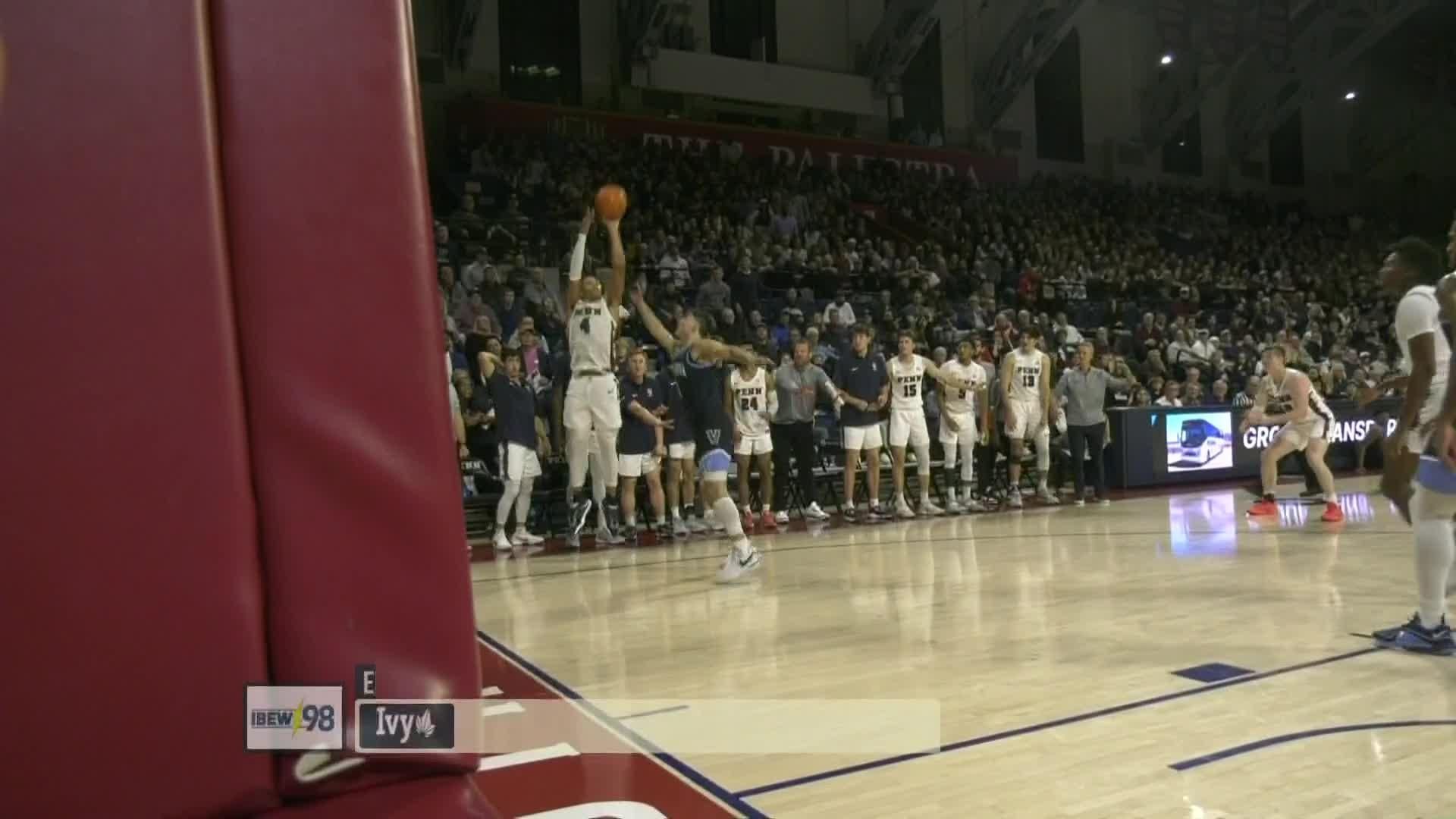 Tyler Perkins buries big triple for Penn - ESPN Video