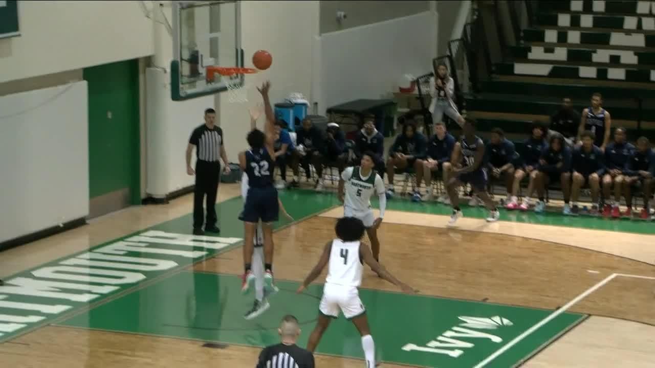Brendon Hamilton drains a basket for Westfield - ESPN Video