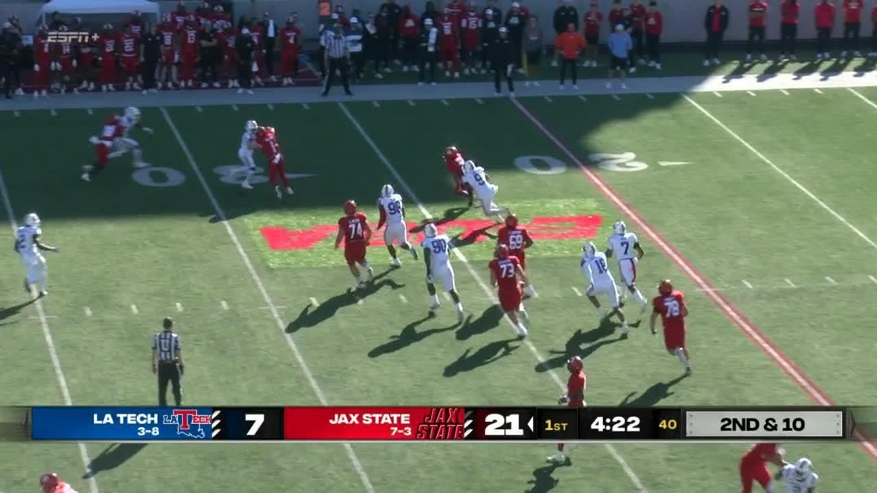 Anwar Lewis goes 13-yard on impressive rush - ESPN Video