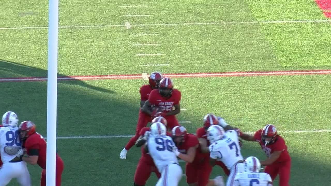 End Zone! Anwar Lewis scores 9-yard rushing rushing touchdown - ESPN Video