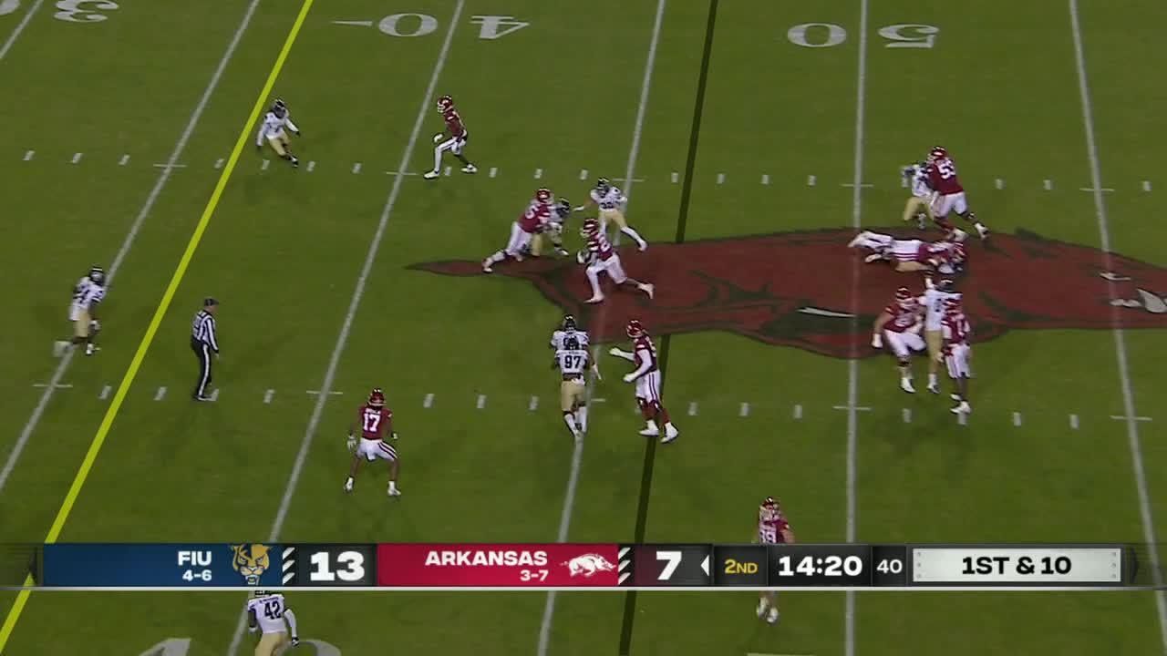 Isaiah Augustave breaks off 8-yard rush - ESPN Video