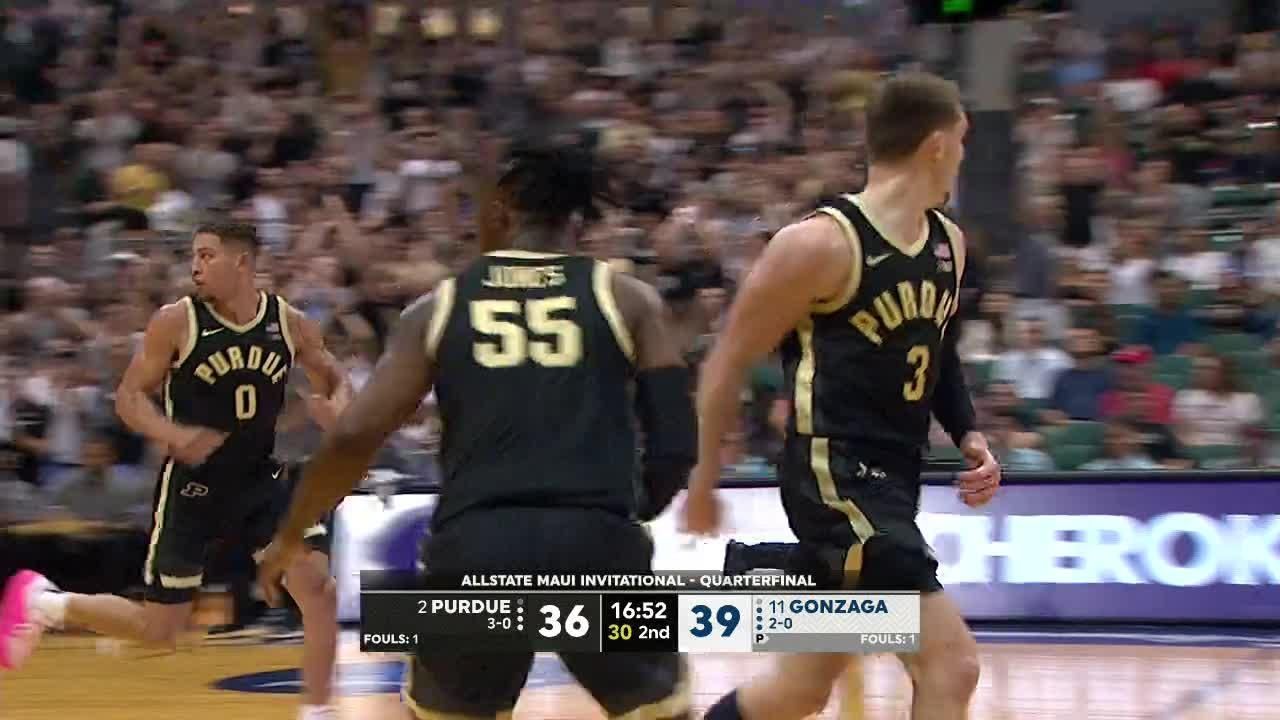 Lance Jones' triple ties it for Purdue - ESPN Video
