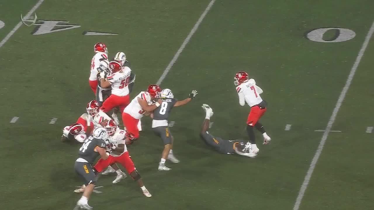 Donald Willis makes timely sack vs. Western Michigan - ESPN Video